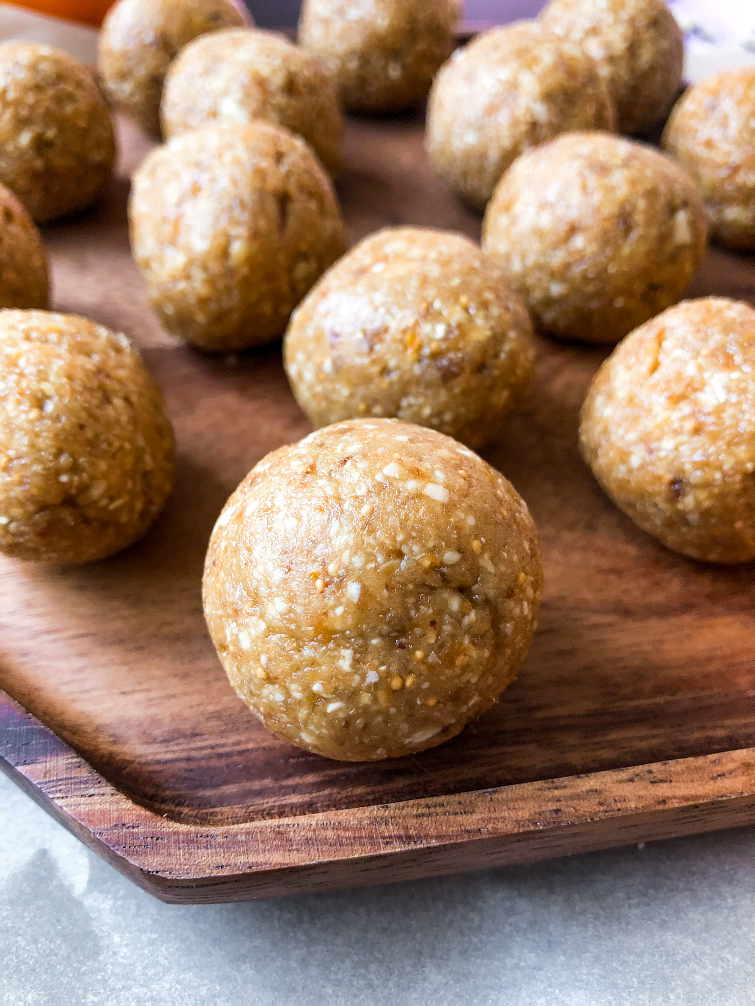 Easy Orange Fig Energy Bites (naturally sweetened) → Home-Cooked Living