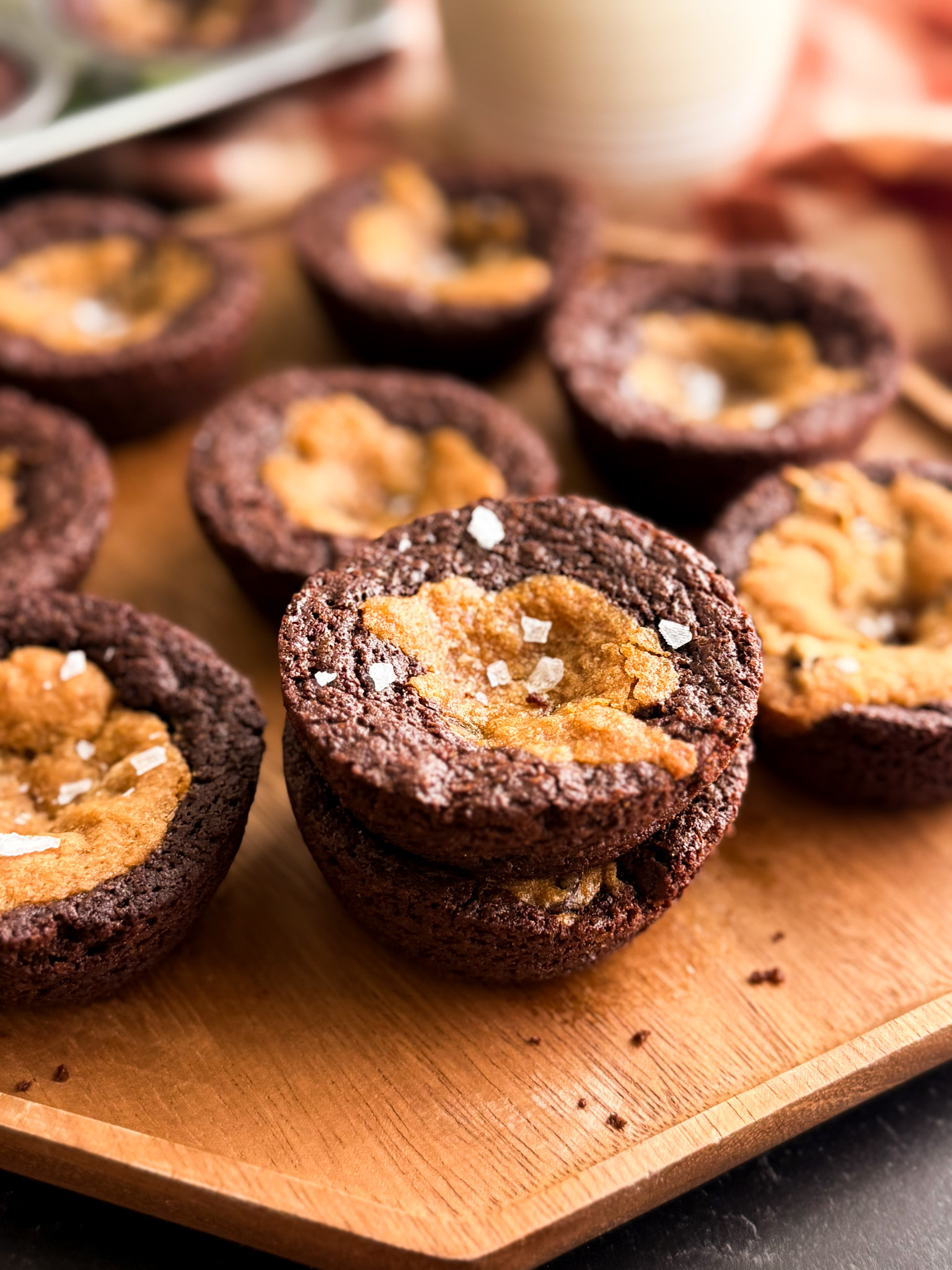 Brookie Cups (Brownie Cookie Cups) » Home-Cooked Living